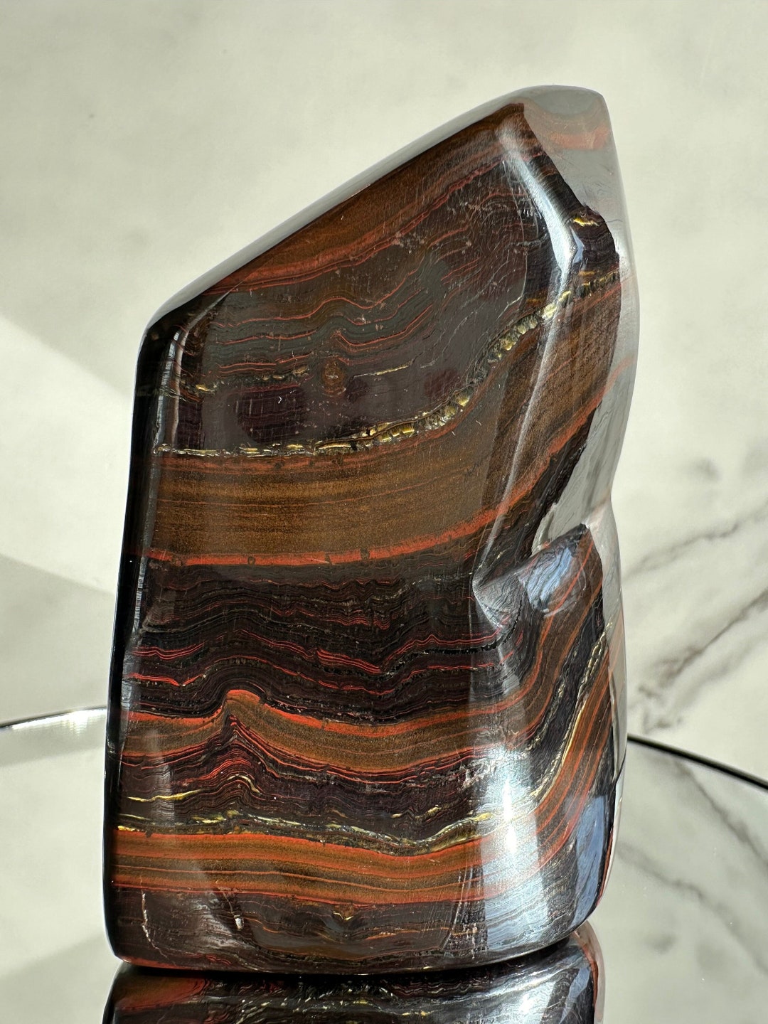 Tiger Iron Freeform | High Quality - Etsy