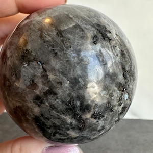 Larvikite Sphere Stand Included - Etsy