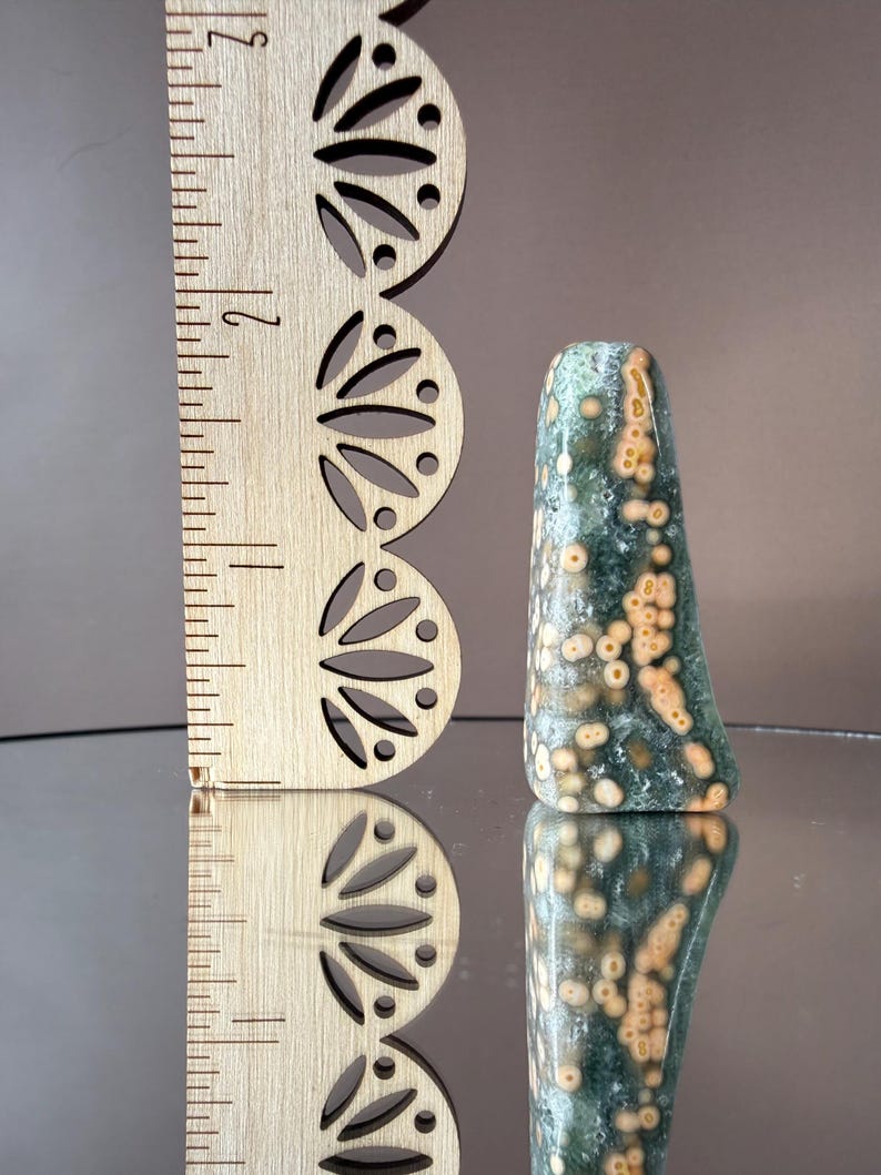 Mini Ocean Jasper Freeform | Polished Orbicular Jasper | Pocket Crystal ...