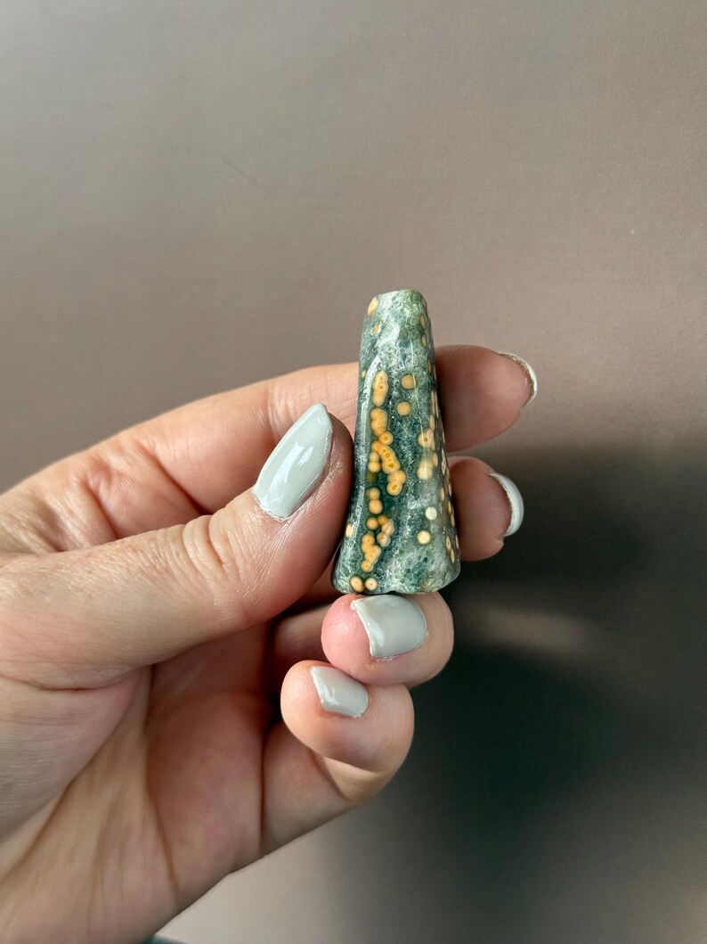 Mini Ocean Jasper Freeform | Polished Orbicular Jasper | Pocket Crystal ...