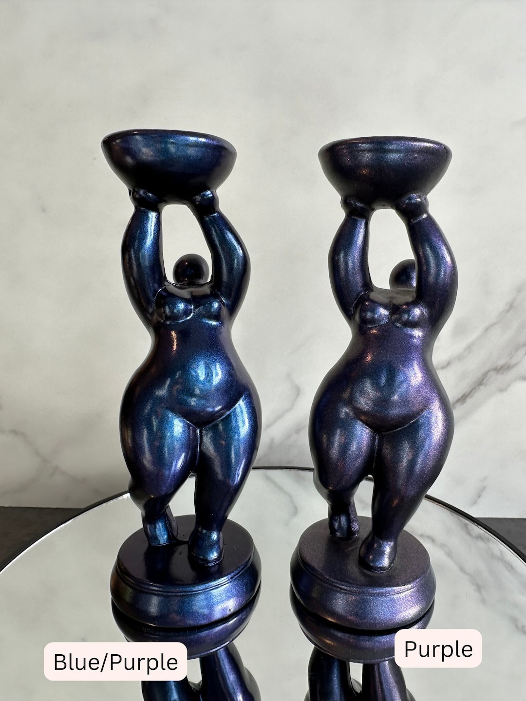 Standing Goddess Sphere Stands - Etsy