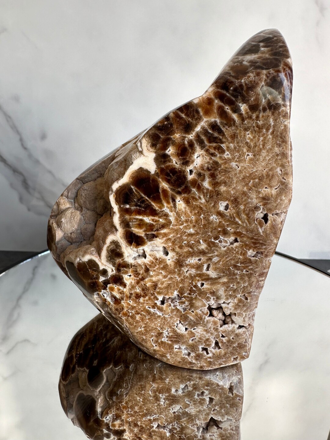 Gorgeous Chocolate Calcite Freeform Unique Pattern - Etsy