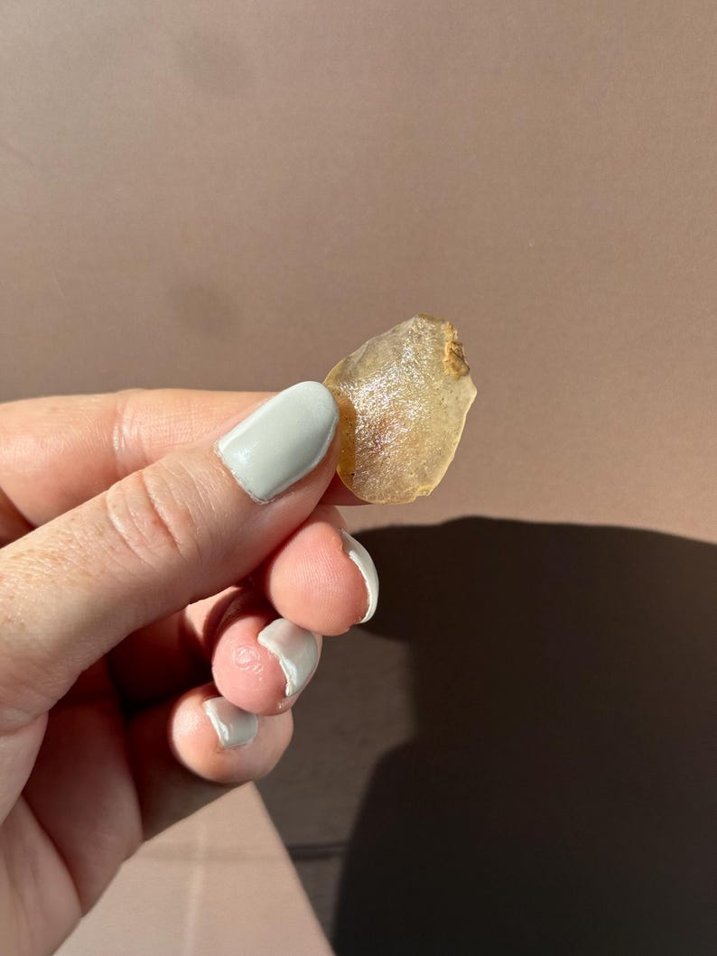 Genuine Libyan Desert Glass | Ancient Golden Impact Glass From the ...