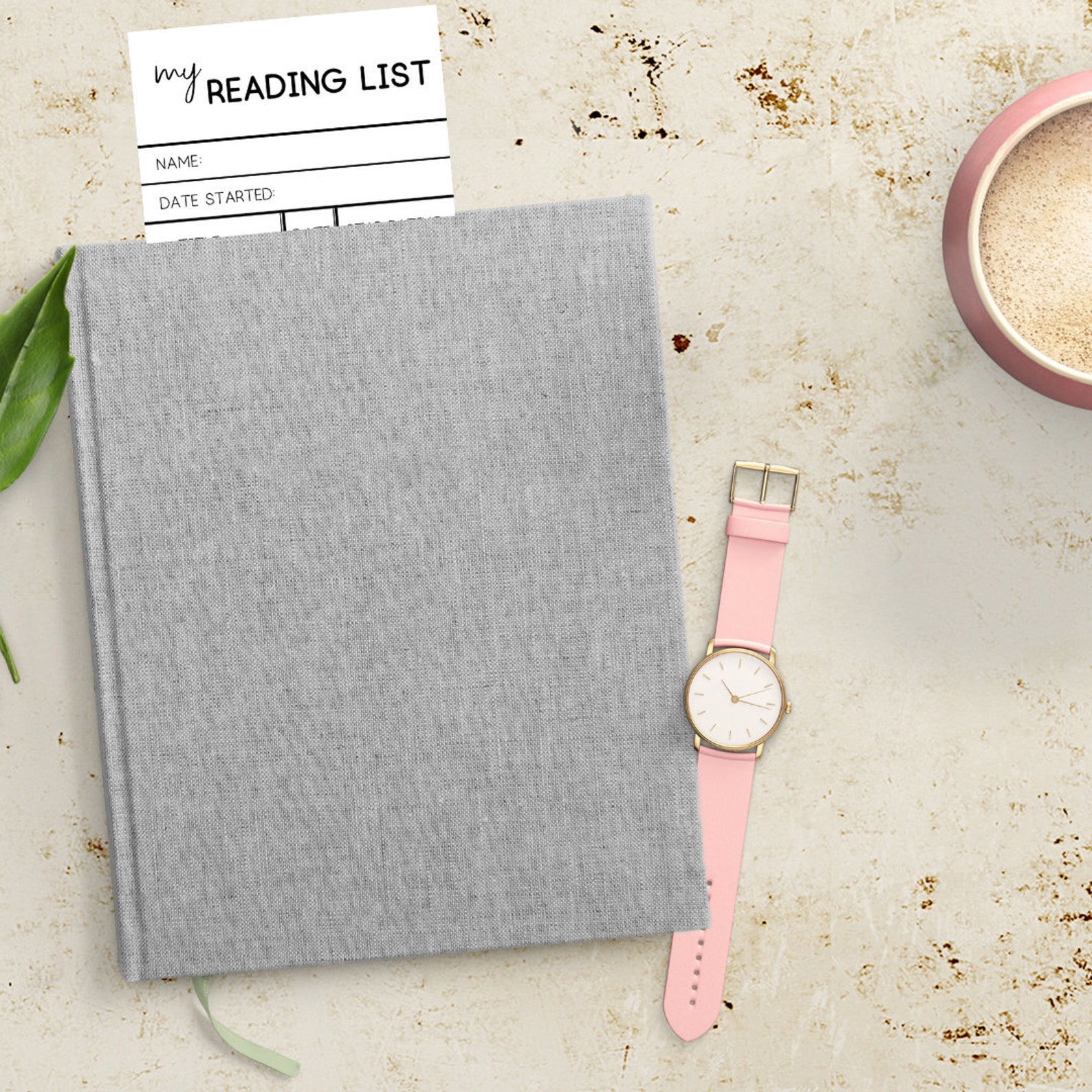 Reading List Bookmark / Reading List Booktracker - Etsy