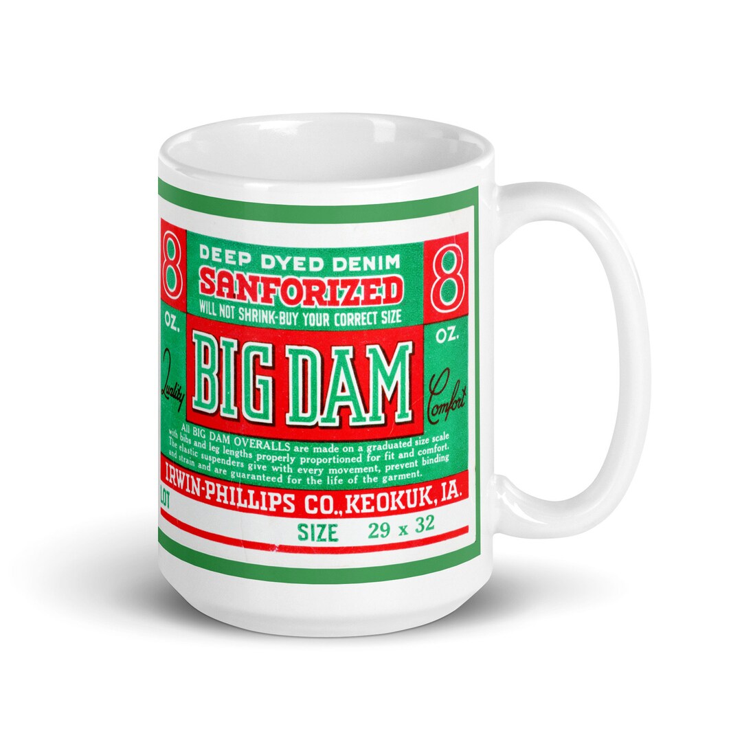 Big Dam Mug - Etsy