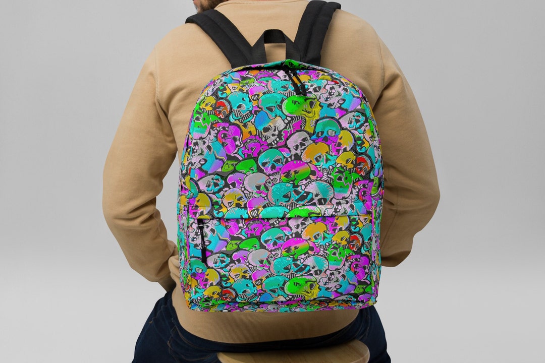 Skull Pile Backpack - Etsy