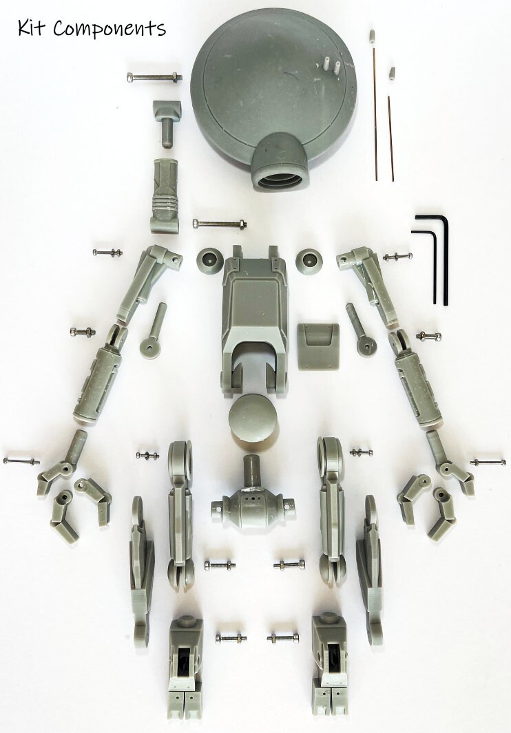 Pit Droid 3D Model PRINTED 1/3 Scale Inspired movie Styled 3D Printable ...