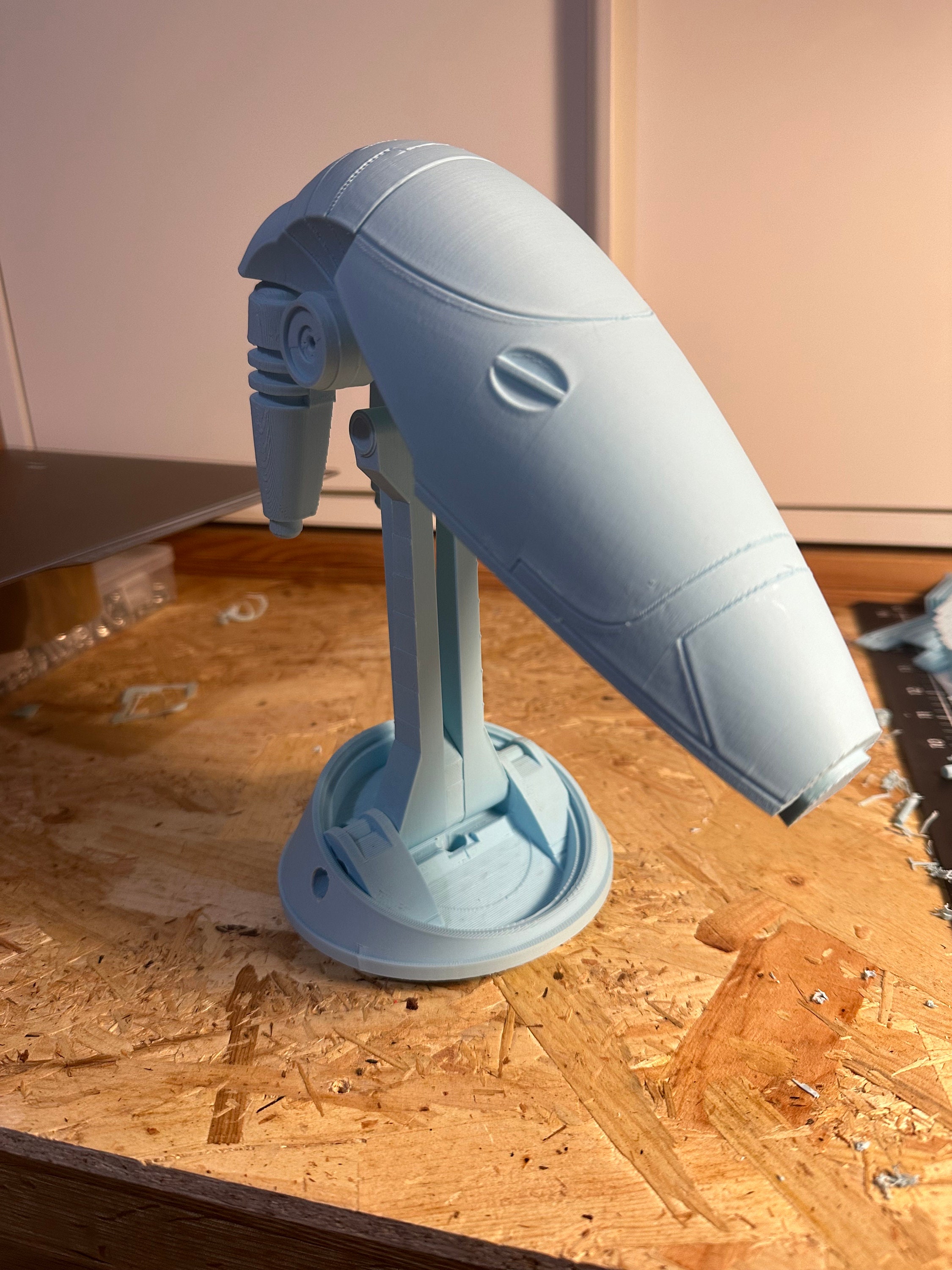 Battle Droid B1 Bust 3D Model PRINTED 'FULL' or HALF Scale - Inspired ...