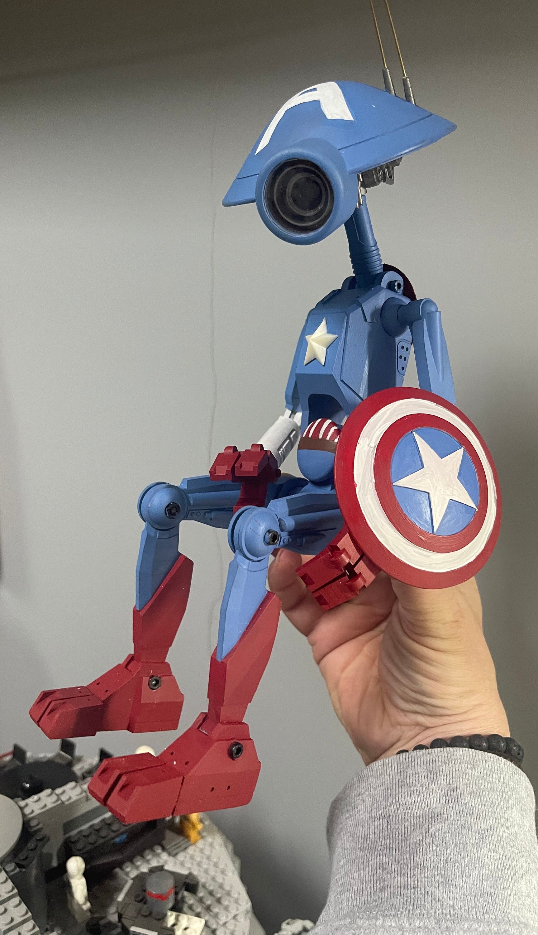 Pit Droid 3D Model PRINTED 1/3 Scale Inspired movie Styled 3D Printable ...