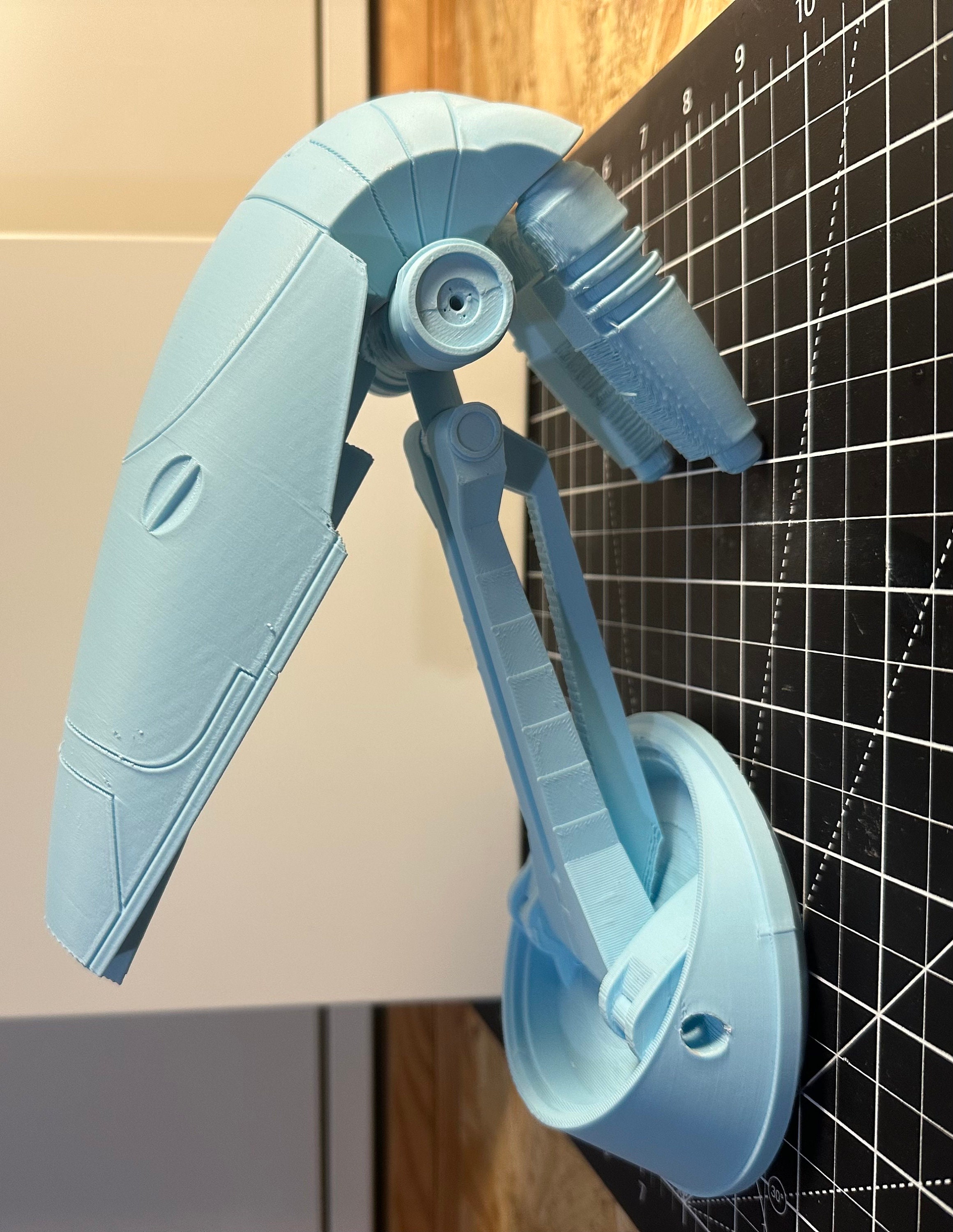 Battle Droid B1 Bust 3D Model PRINTED 'FULL' or HALF Scale - Inspired ...