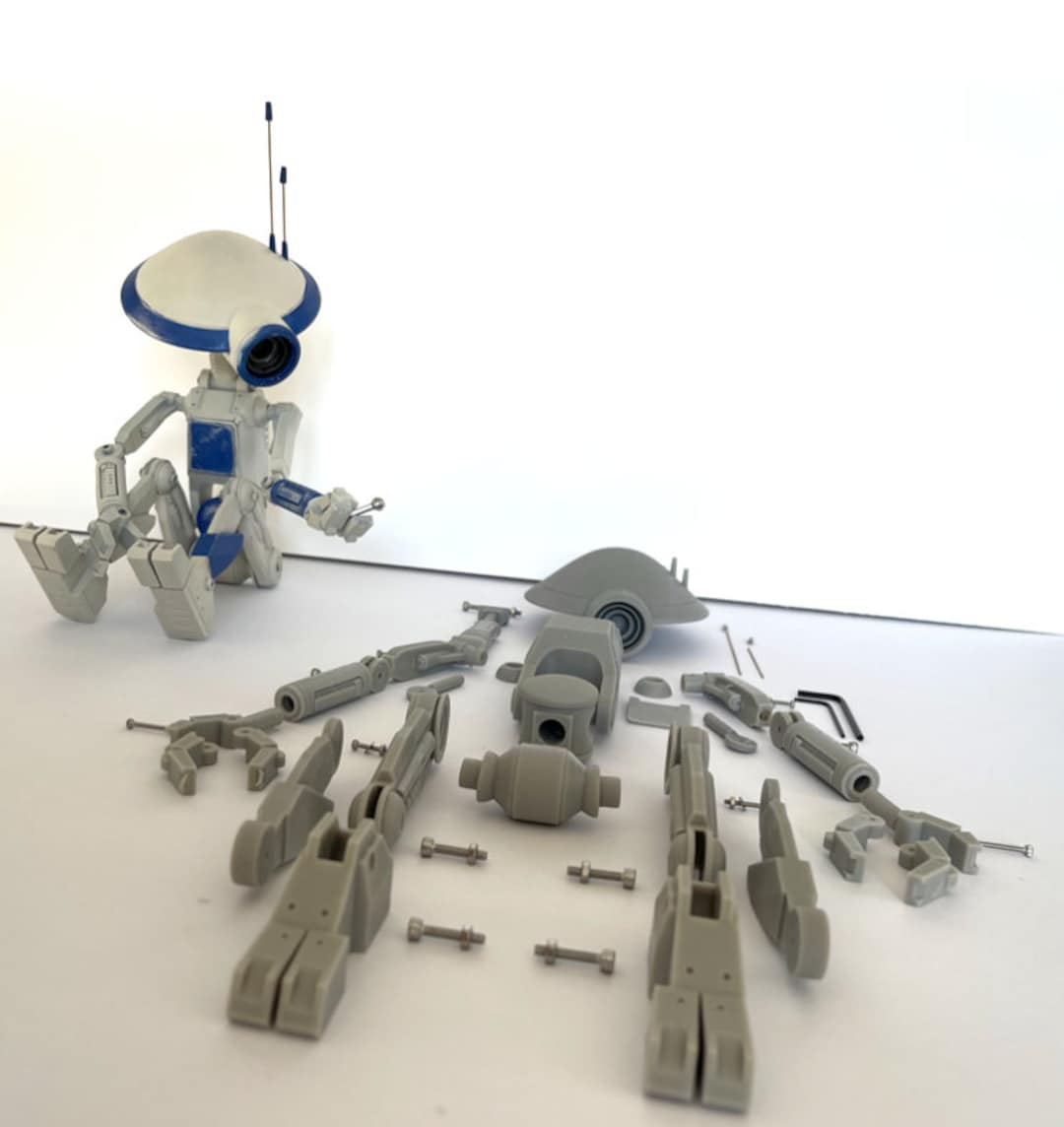 Pit Droid 3D Model PRINTED 1/3 Scale - Inspired (movie Styled) 3D Printable Fan Art - Etsy