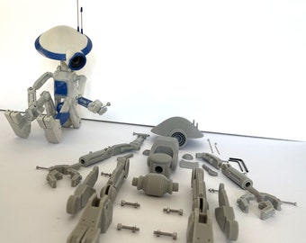 Spacebobs Pit Droid Inspired movie Styled 3D Printable Fan Art Files - Etsy