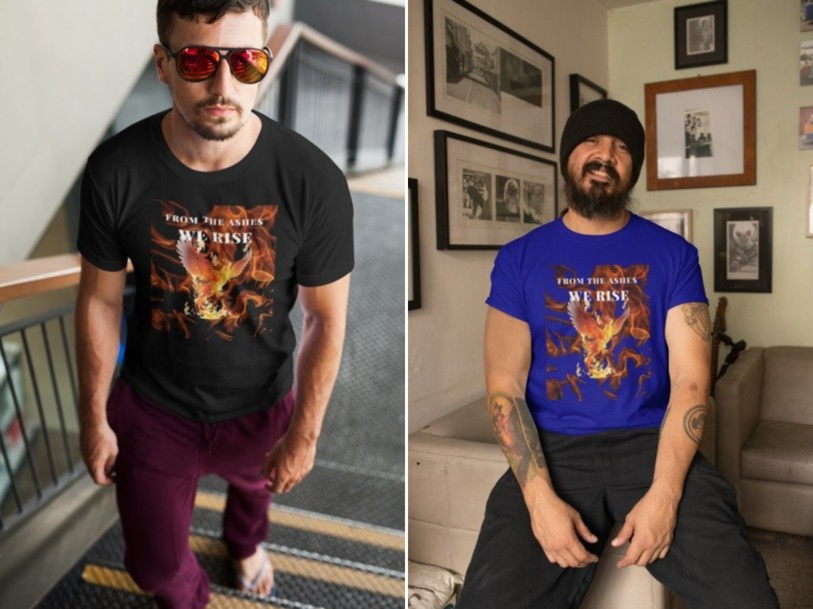 From the Ashes, We Rise Phoenix Shirt | Phoenix Bird | Mythological ...