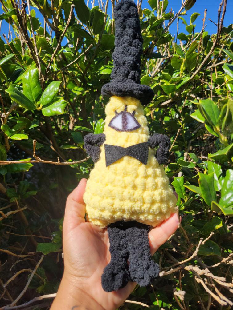 Bill Cypher PDF Pattern Gravity Falls Plush Crochet Toy - Etsy