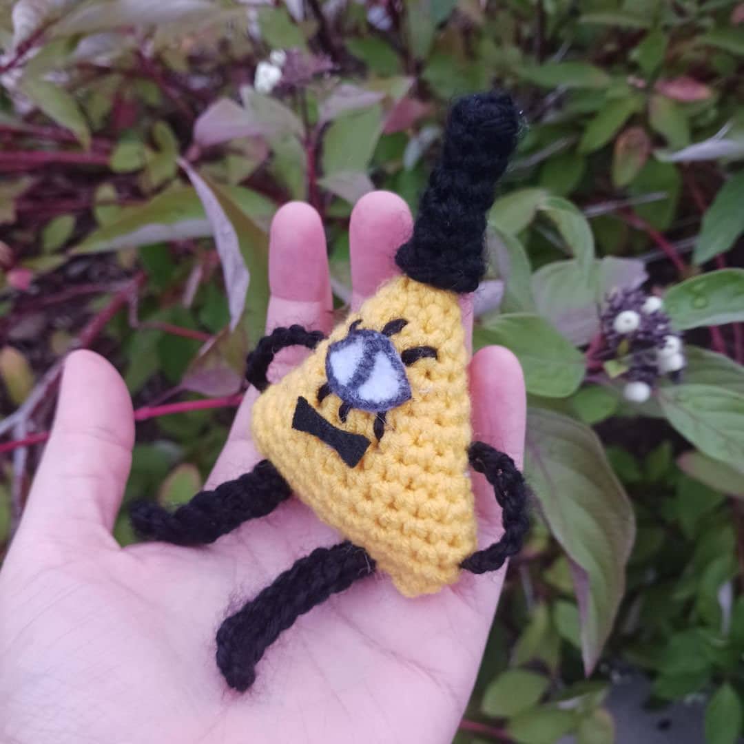 Bill Cypher PDF Pattern Gravity Falls Plush Crochet Toy - Etsy