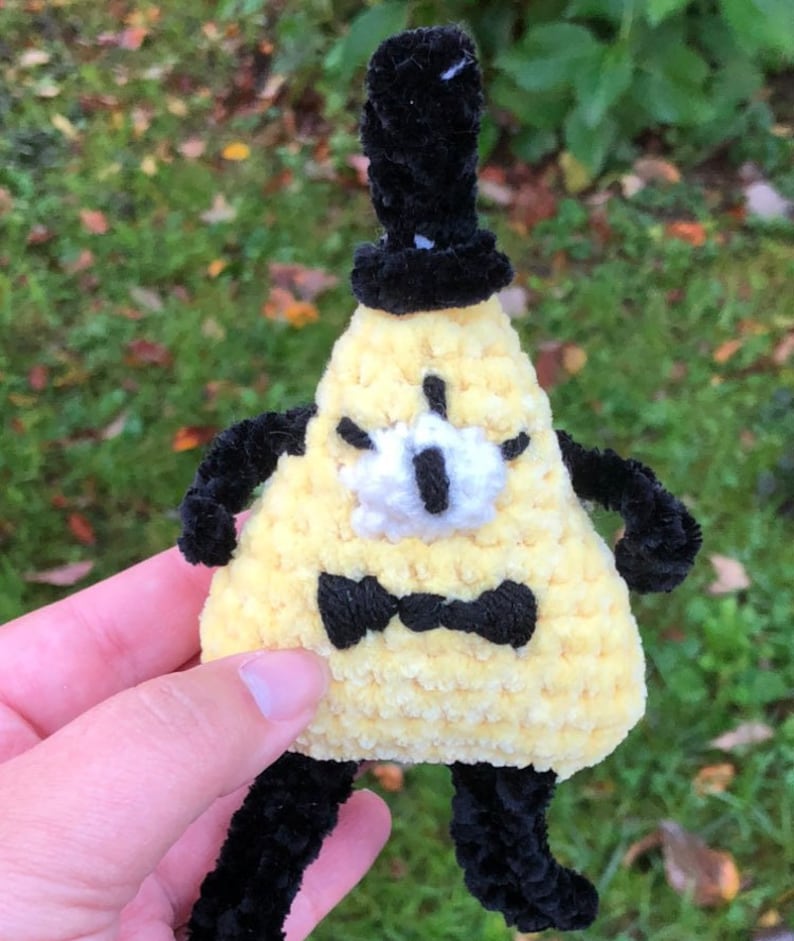 Bill Cypher PDF Pattern Gravity Falls Plush Crochet Toy - Etsy