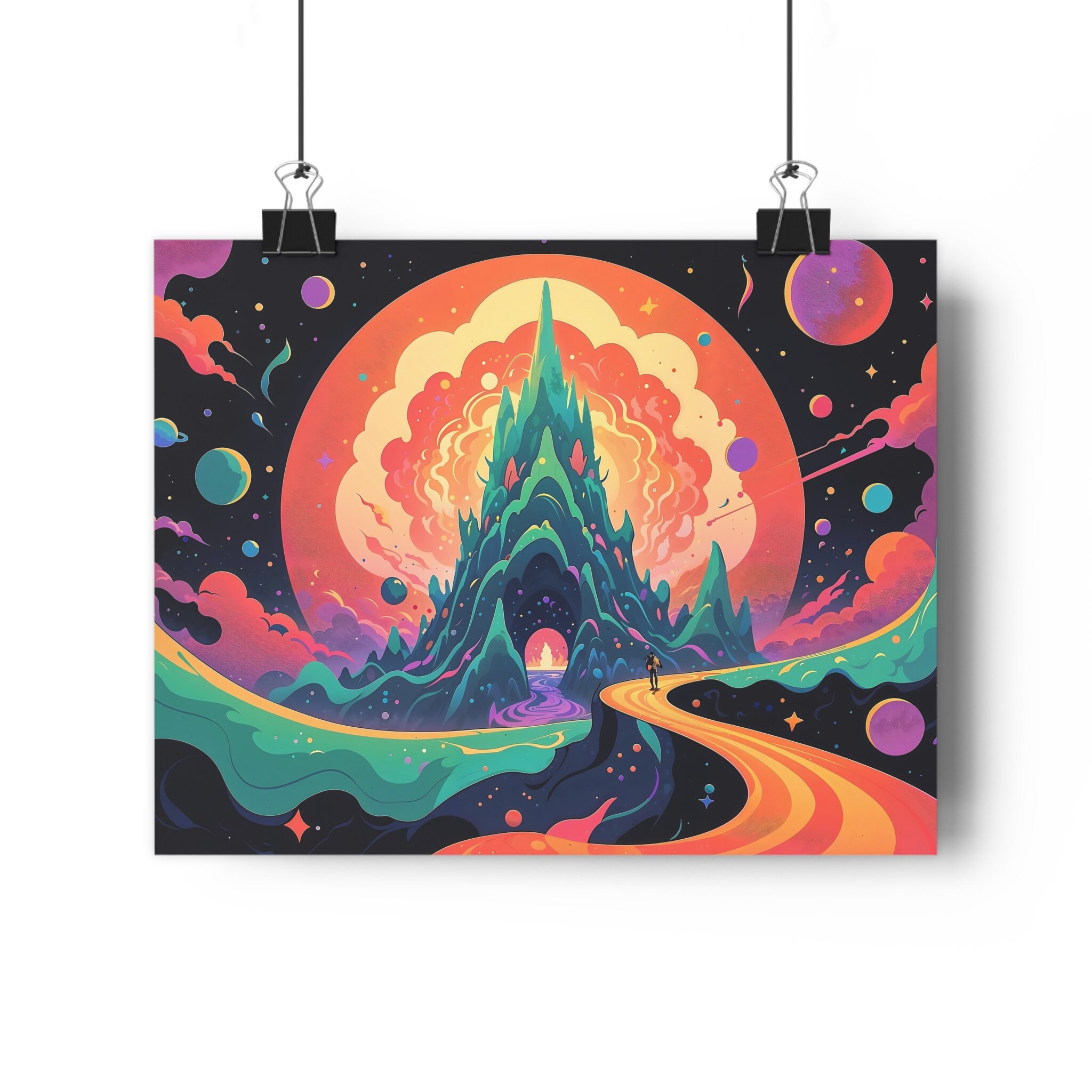 Cosmic 166 Art sky Eye-catching Giclée Poster for Contemporary Decor ...
