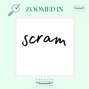 Scram Cook Apron, Leave the Kitchen While I Cook Apron, Moms Orders ...