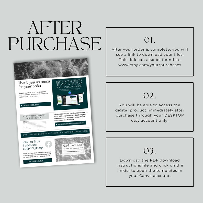 Instagram Profile Mock-up Canva Template for Social Media Branding ...
