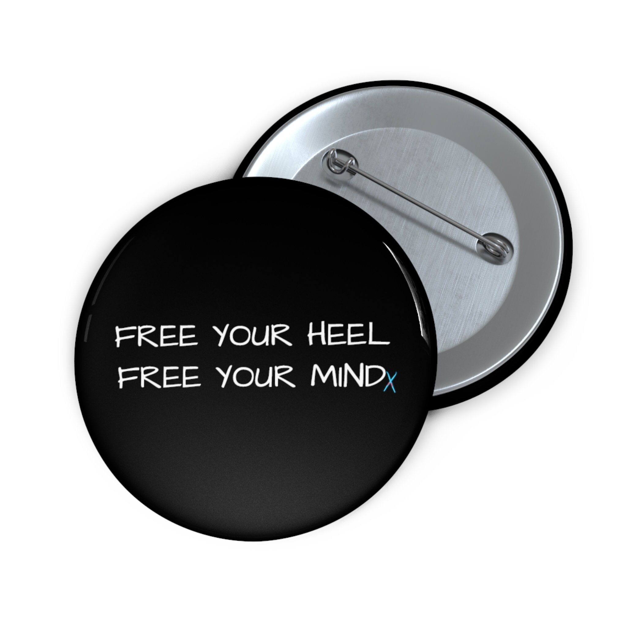 Custom Pin Buttons - FREE YOUR MIND (1166) - Etsy