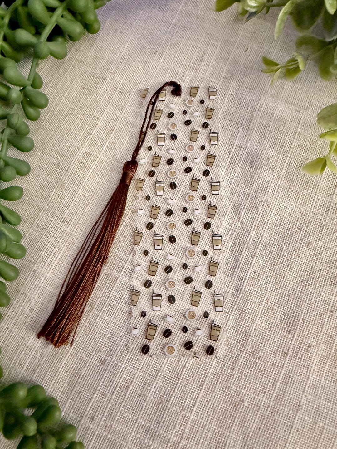 Coffee Lover Bookmark - Latte - Iced Coffee - Coffee Beans - Etsy