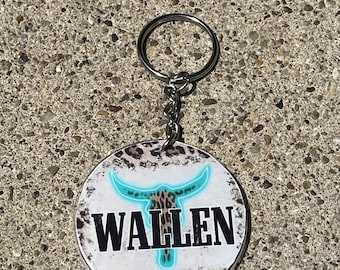 Morgan Wallen Keychain - Etsy