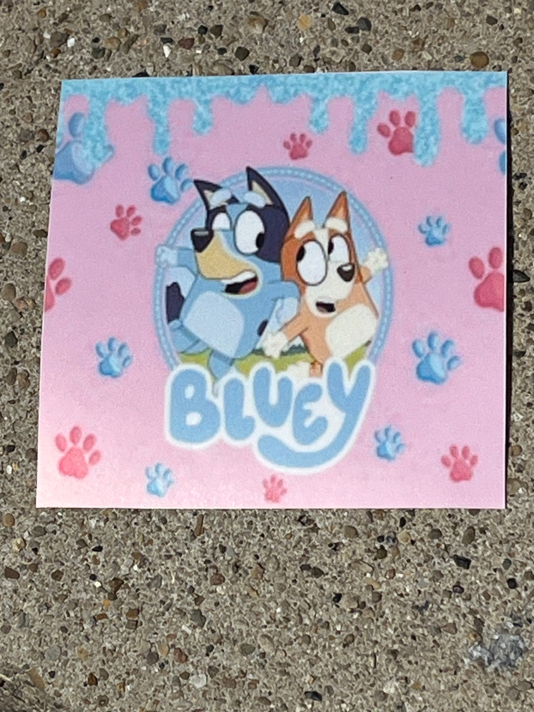 Bluey Waterproof Stickers - Etsy