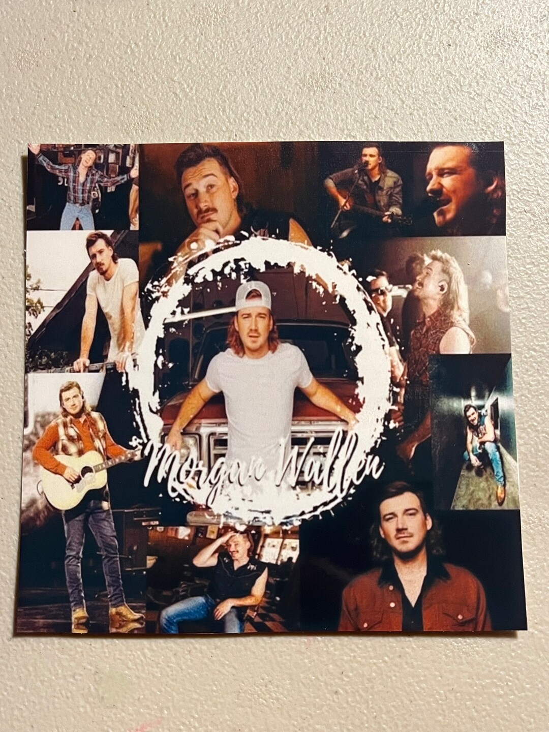 4X4 Morgan Wallen Collage Decal - Etsy