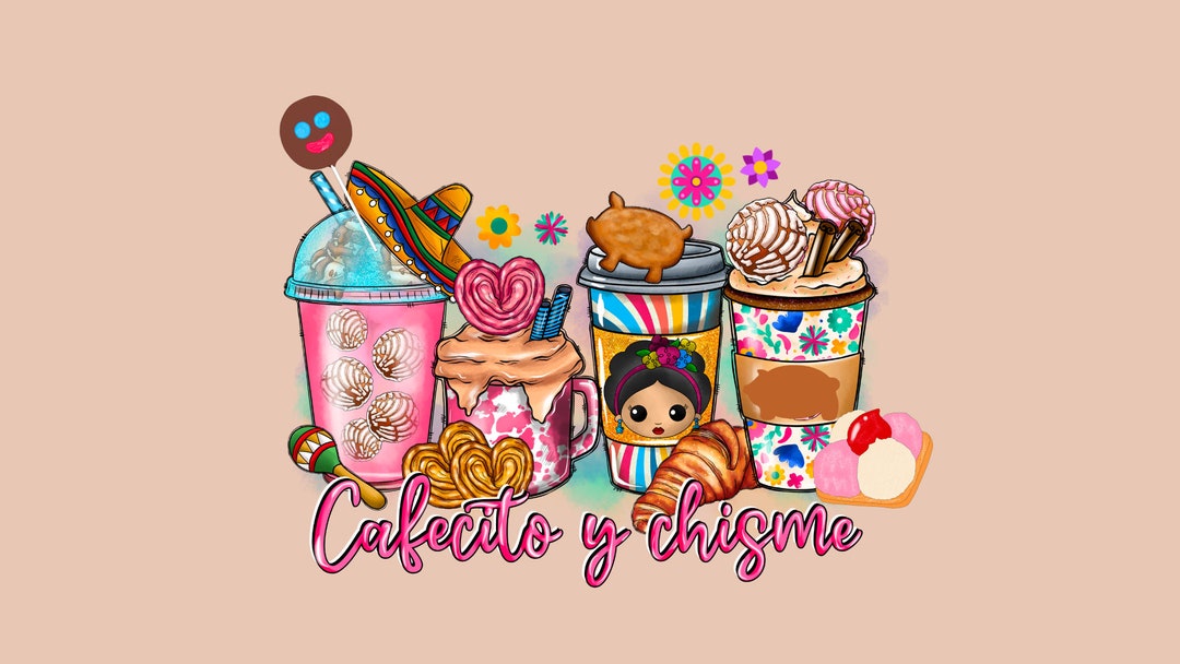 Cafecito Y Chisme Glass Libbey Cup - Etsy