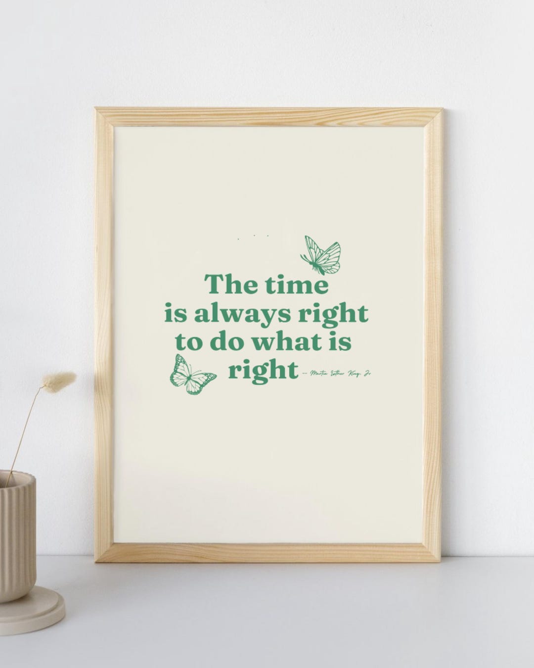 The Time is Always Right to Do What is Right, Martin Luther King Jr ...