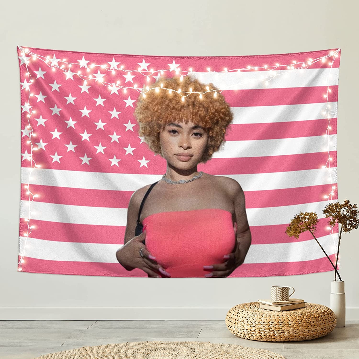 Ice Spice All Pink Room Decor, Ice Spice Merch, Ice Spice Shirt, Gift ...