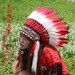 Native American Indian Hat Feather Headdress Warbonnet Chief Tribal ...