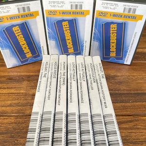 Blockbuster Movie Printable - DVD Case Cover - Etsy