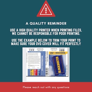 Custom Blockbuster DVD Case Cover | Printable Retro Movie Art | Digital ...