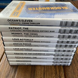 Blockbuster DVD Movies for Nostalgia Nights | Choose Your Movie Title ...