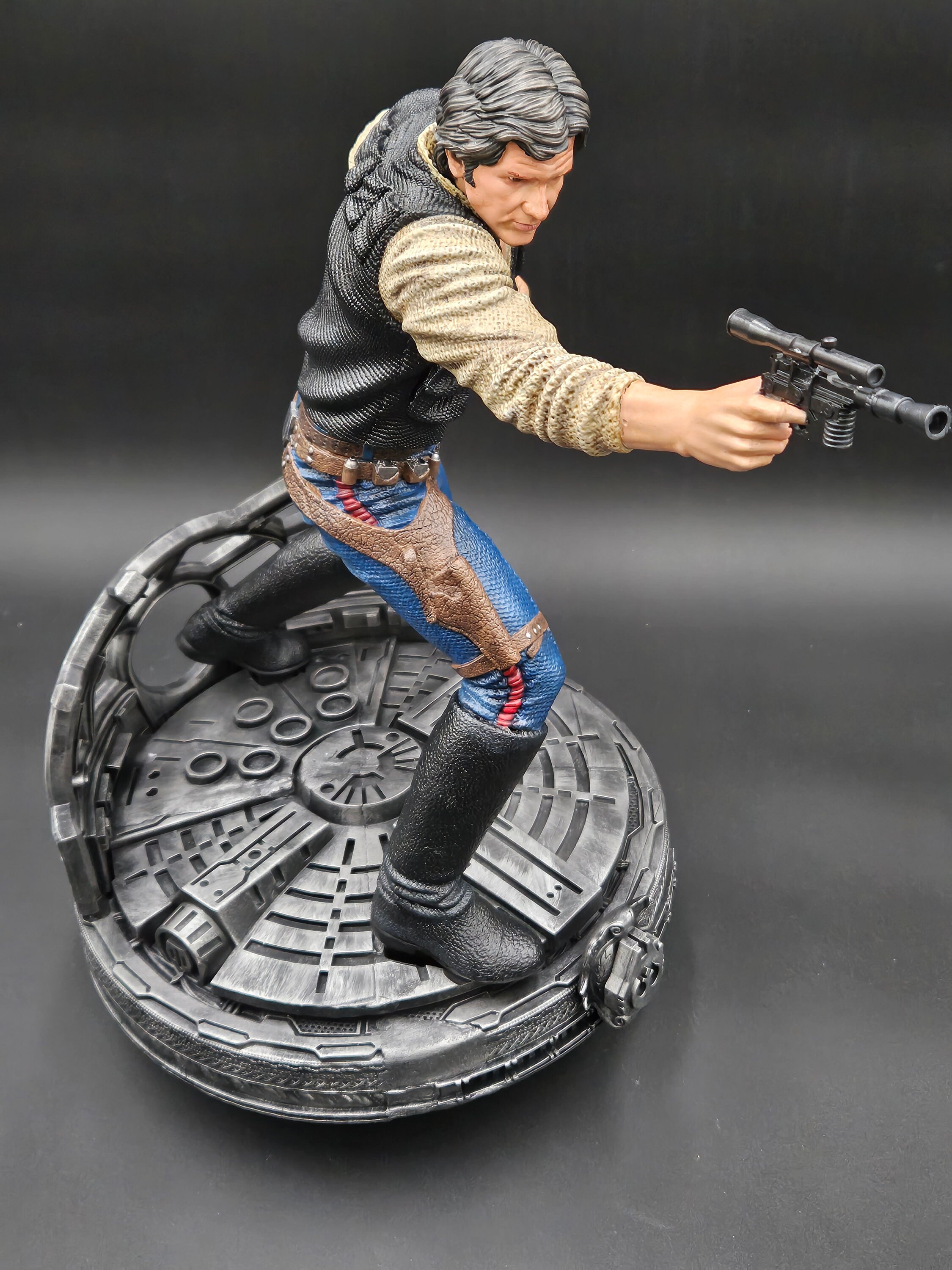 Han Solo 3D Printed Statue / Resin Print / Fan Art - Etsy