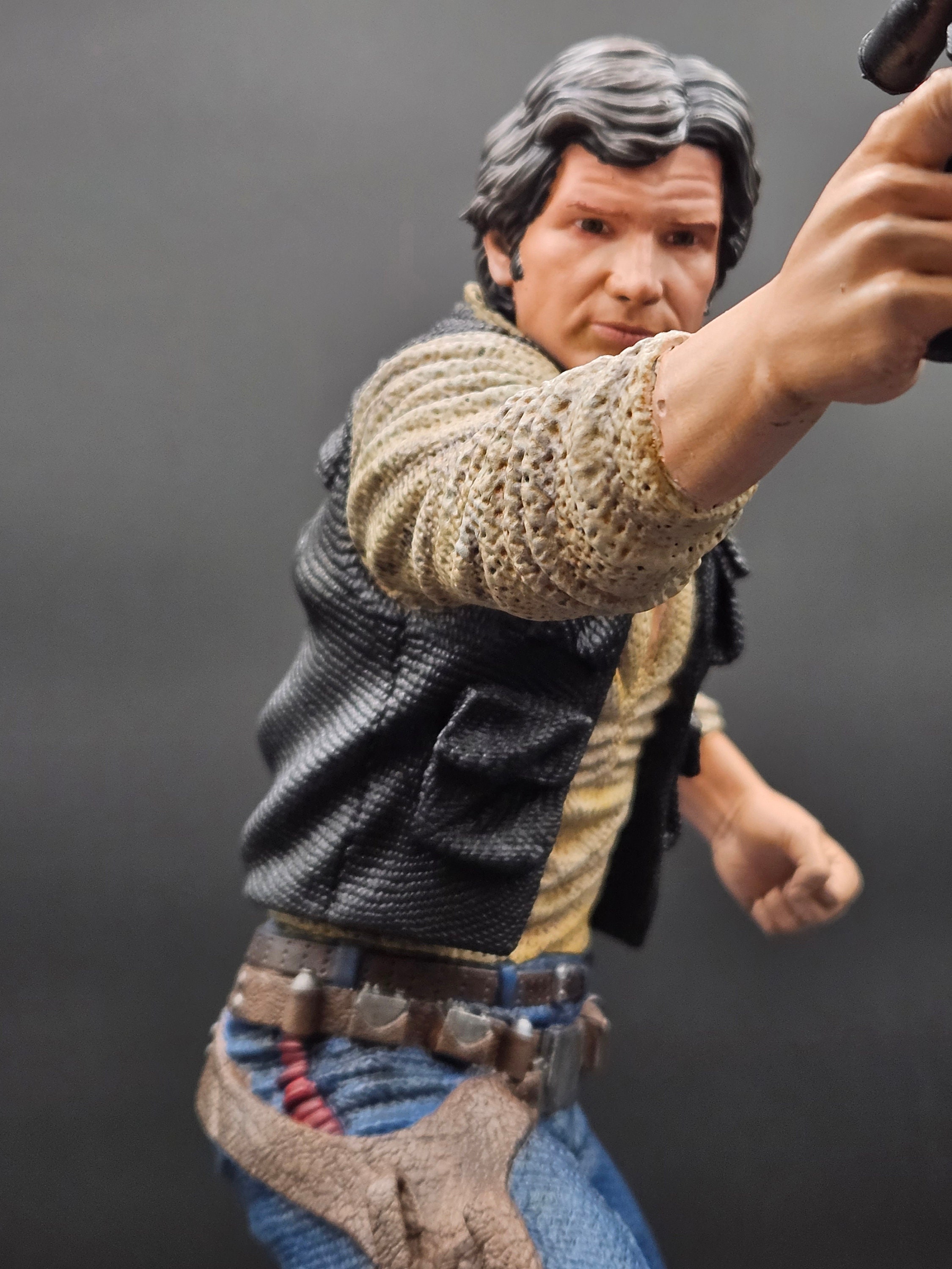 Han Solo 3D Printed Statue / Resin Print / Fan Art - Etsy