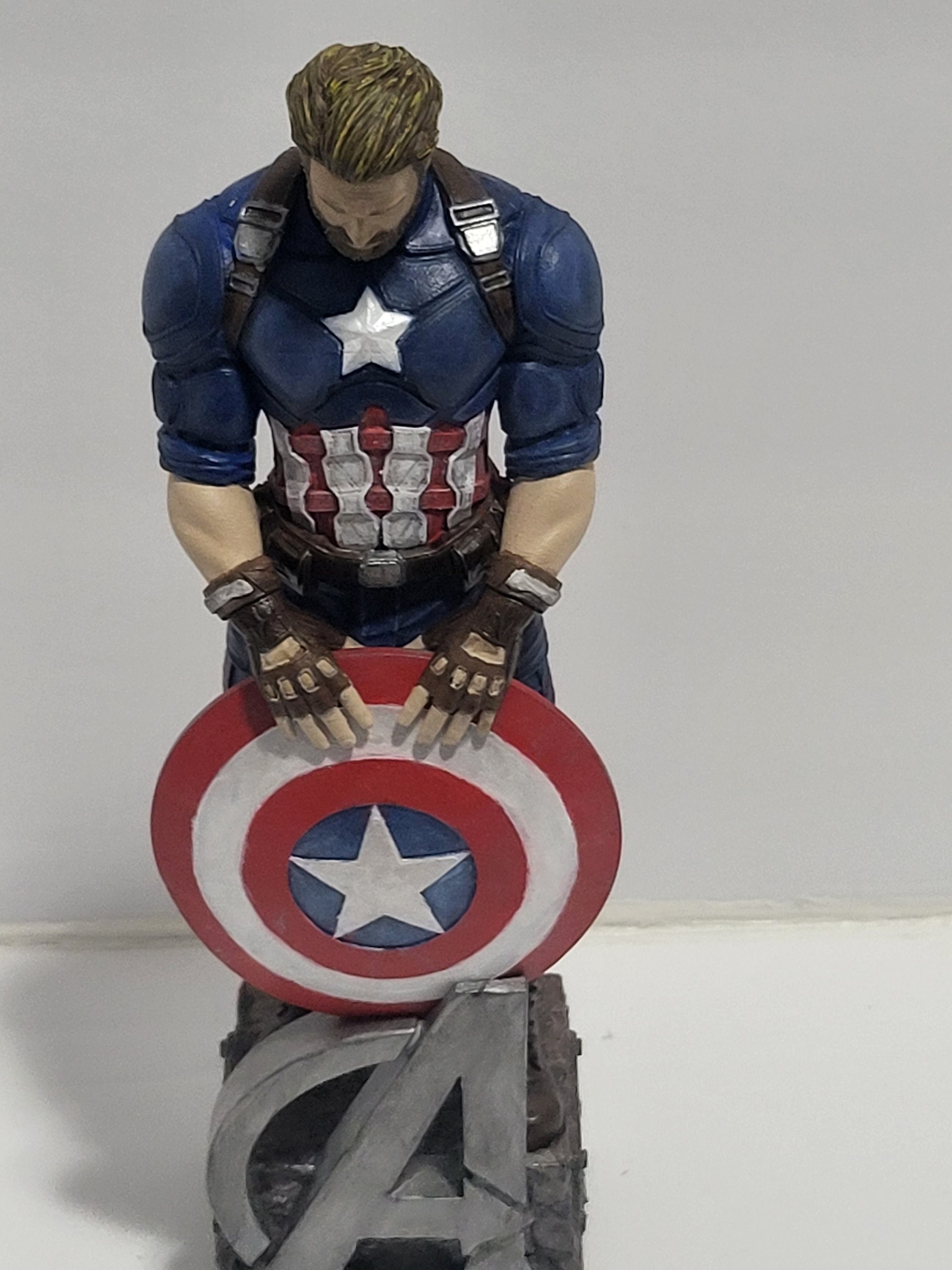 Captain America Legend Statue - Etsy