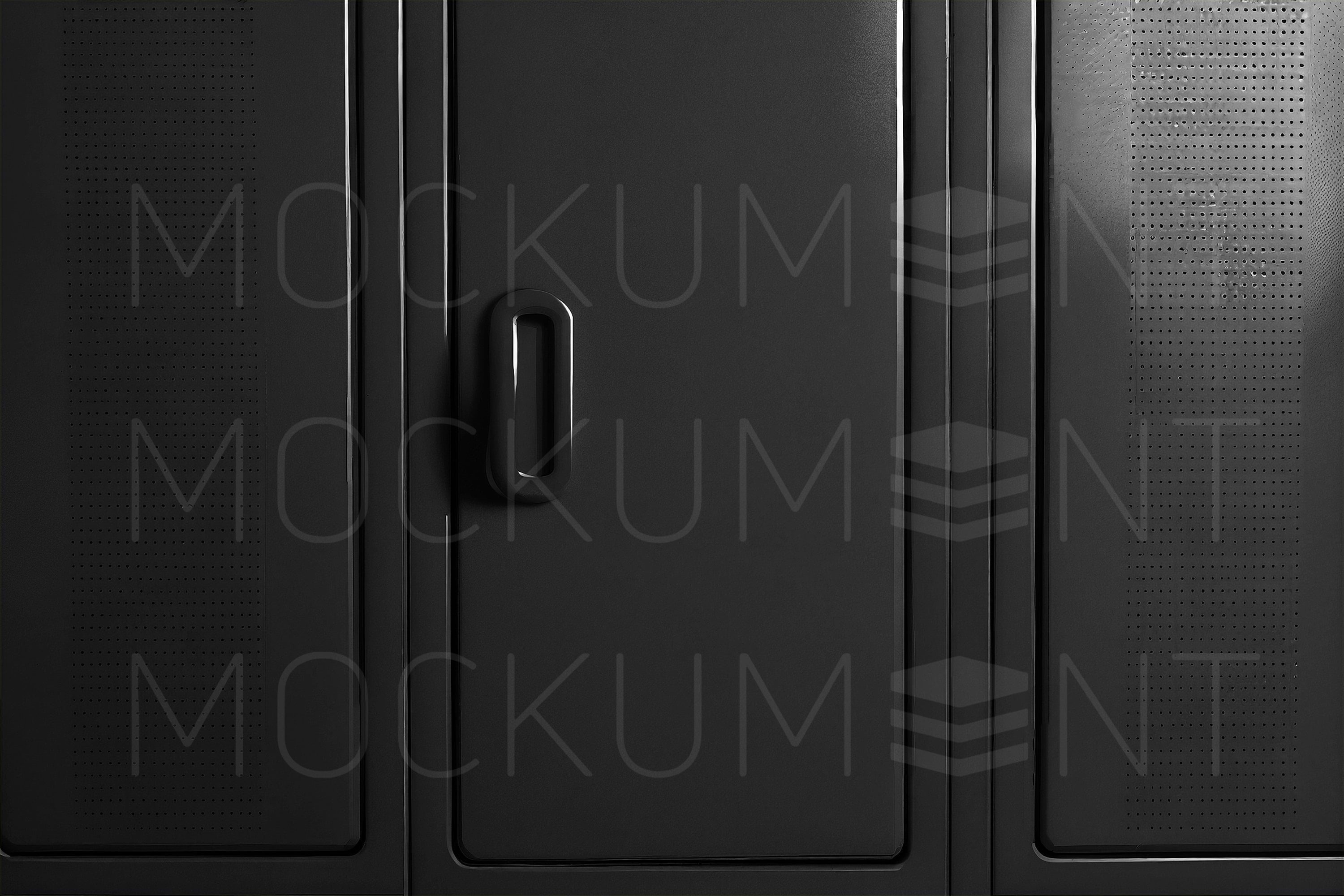 Black Locker Mock up for Magnets Stickers Calendars Signs Photos & More ...