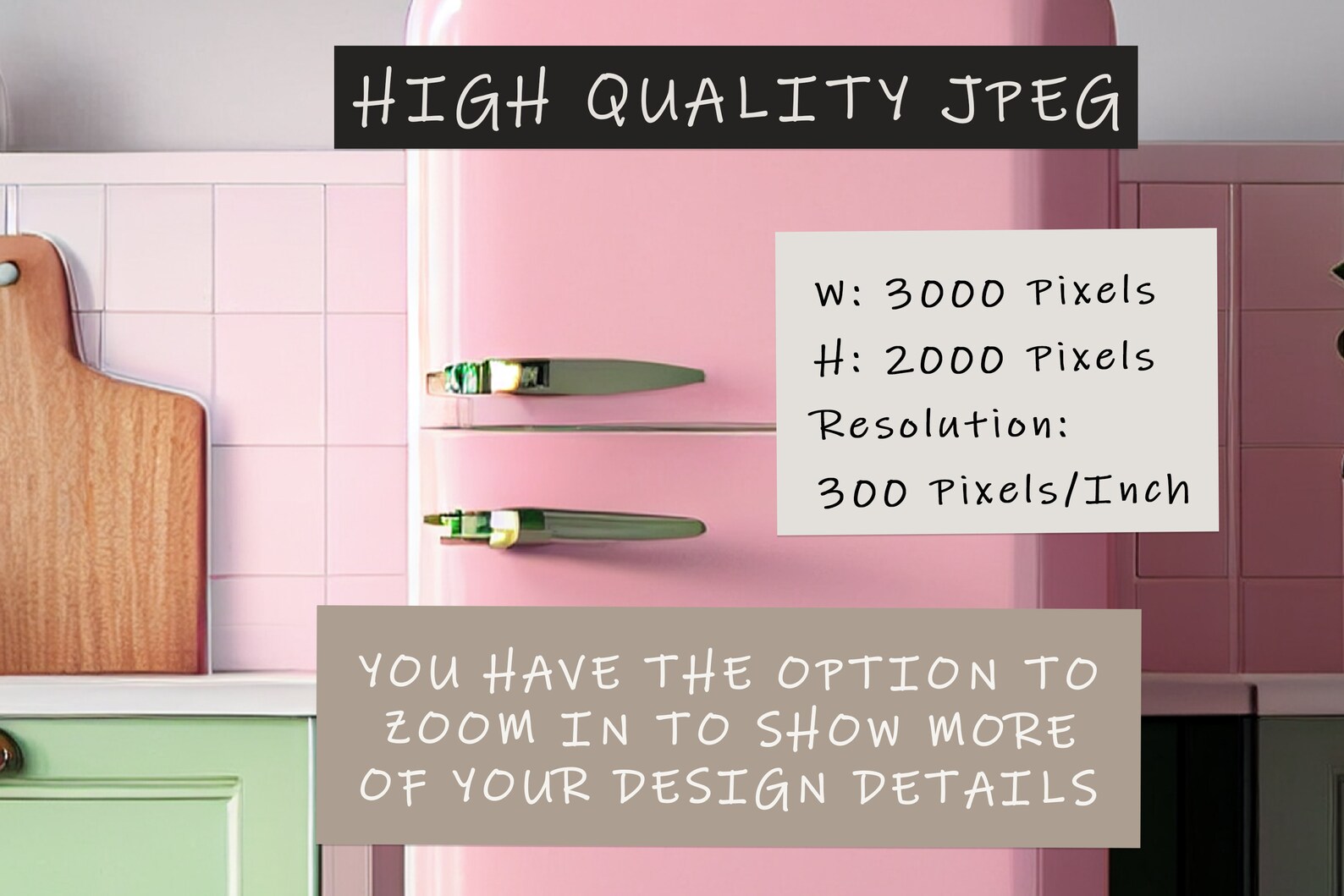 Pink Smeg Refrigerator Mock up for Magnets, Calendars, Stickers, Signs ...