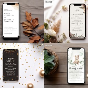 25 X Neutral Theme iPhone Screen Mock-up Bundle | PSD Smart Object ...