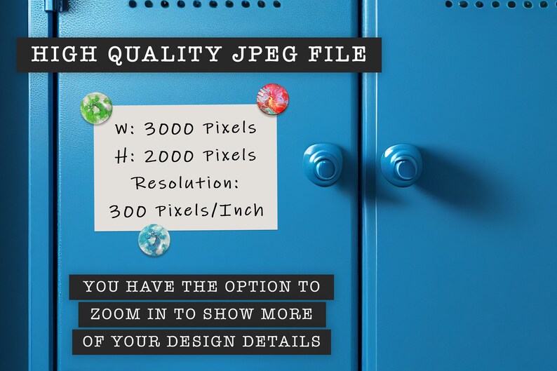 Blue Locker Mock up for Magnets, Stickers, Calendars, Signs, Photos ...