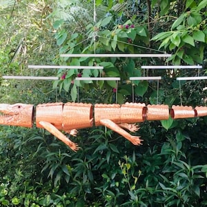48” Copper Gator Mobile - Etsy