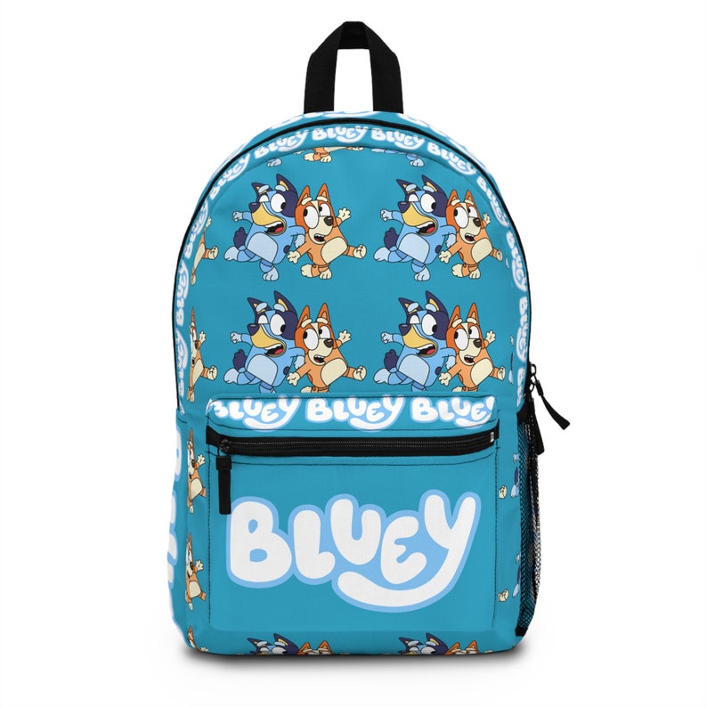 Bluey, Bluey Heeler, Bing Heeler Unisex Backpack for Kids, Back to ...