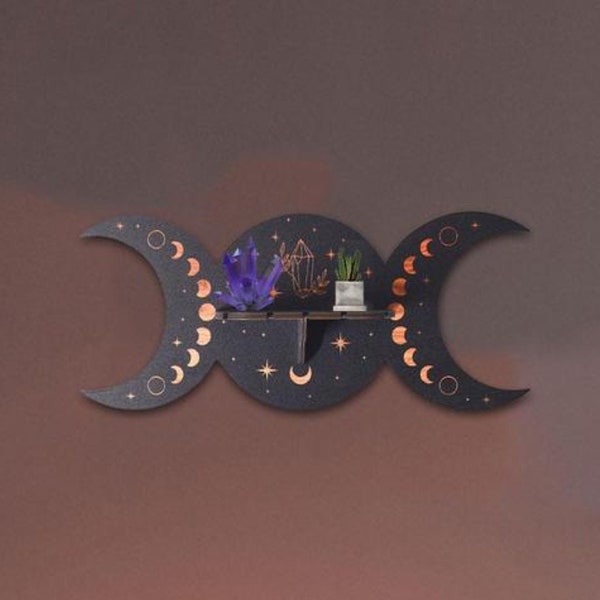 Moon Phase Shelf - Etsy