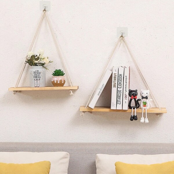 Rope Shelves - Etsy