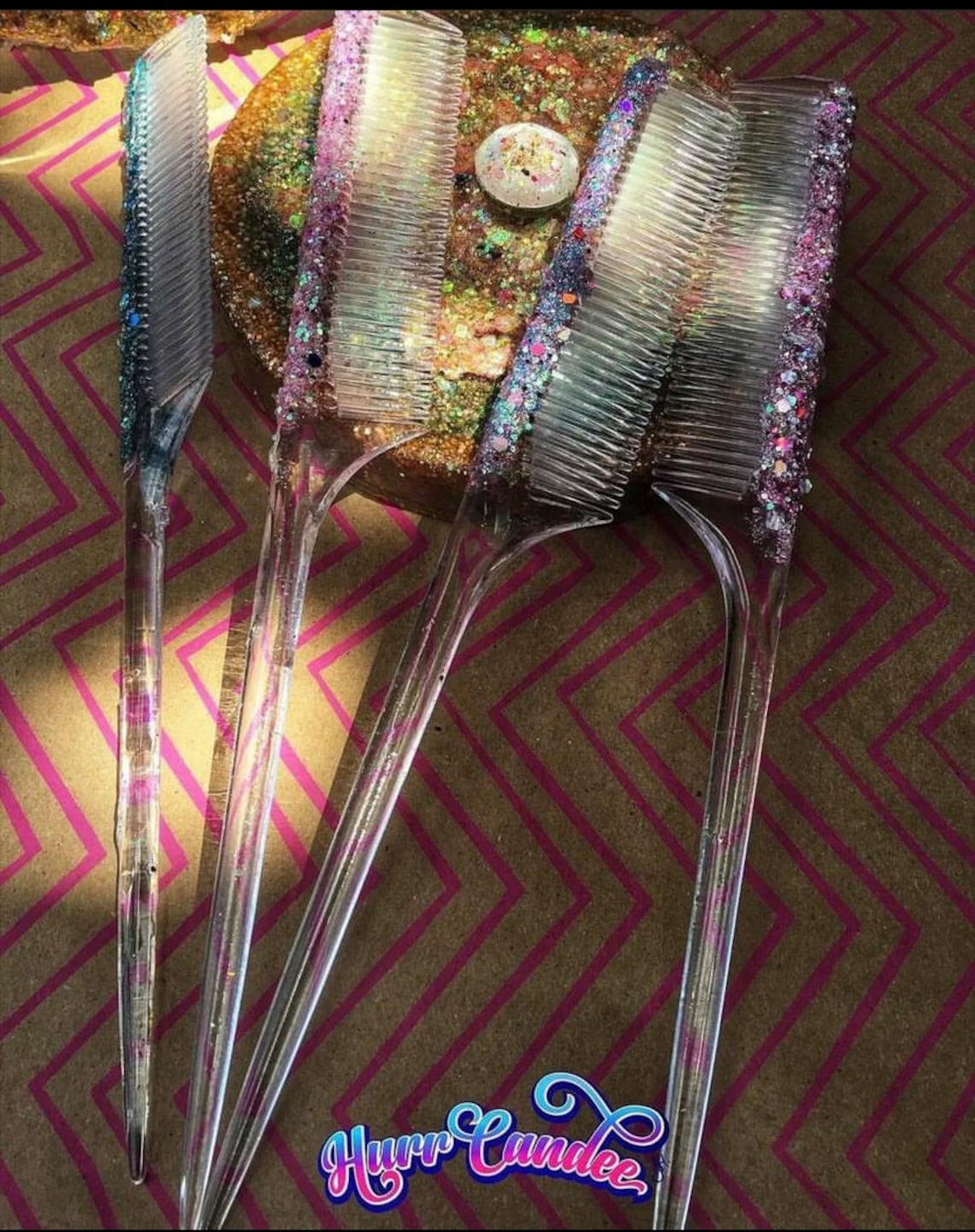 Rat Tail Bling Comb - Etsy