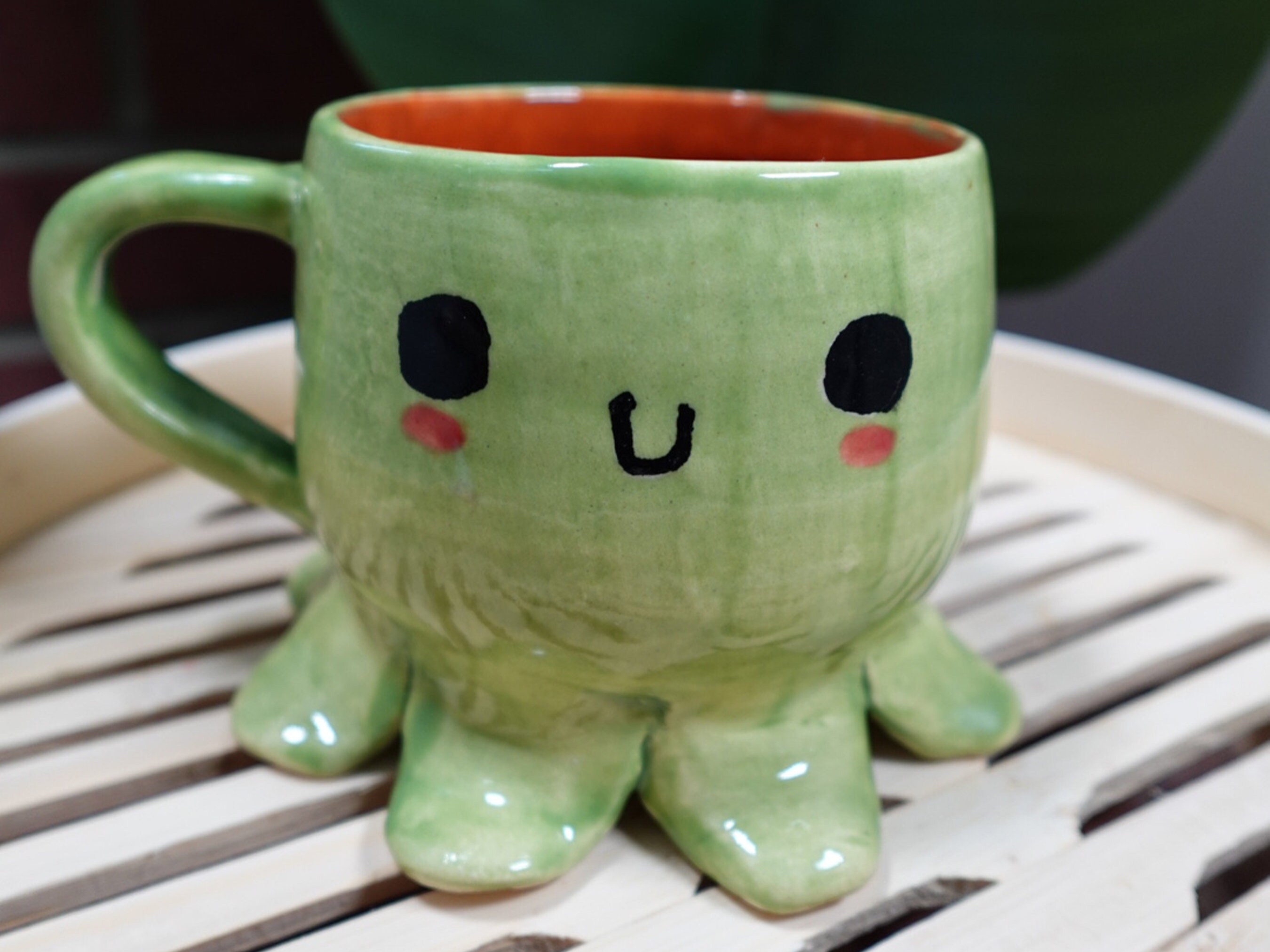 Cute Mug, Mug, Handcrafted Mug, Octopus Mug, Coffee, Moody Mug, Gift ...