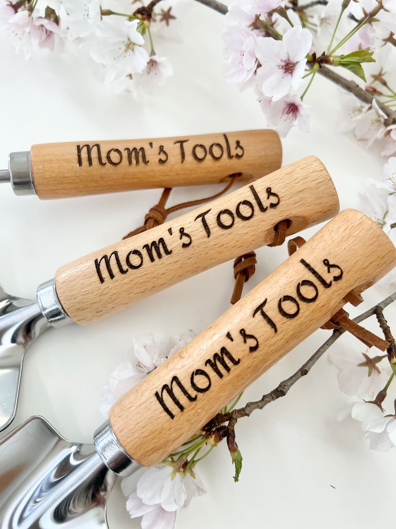 Personalized Gift for Gardener Bag With Hand Tools Set of - Etsy