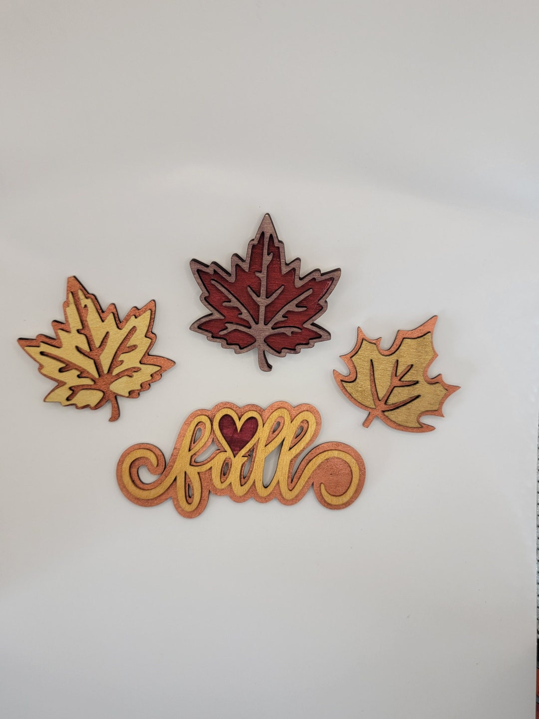 Fall Refrigerator Magnets/ Cute Fridge Magnet/ Handmade Home Decor/ Fun ...